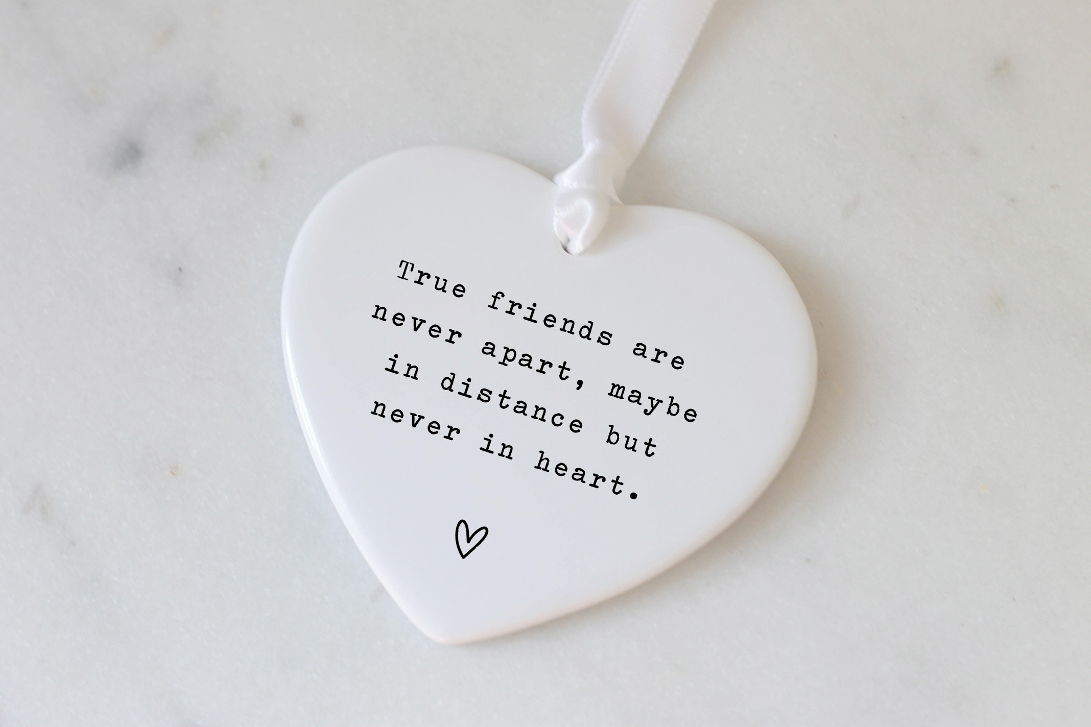 Gift for Best Friend, Long Distance Friendship Gift, True Friends Are ...