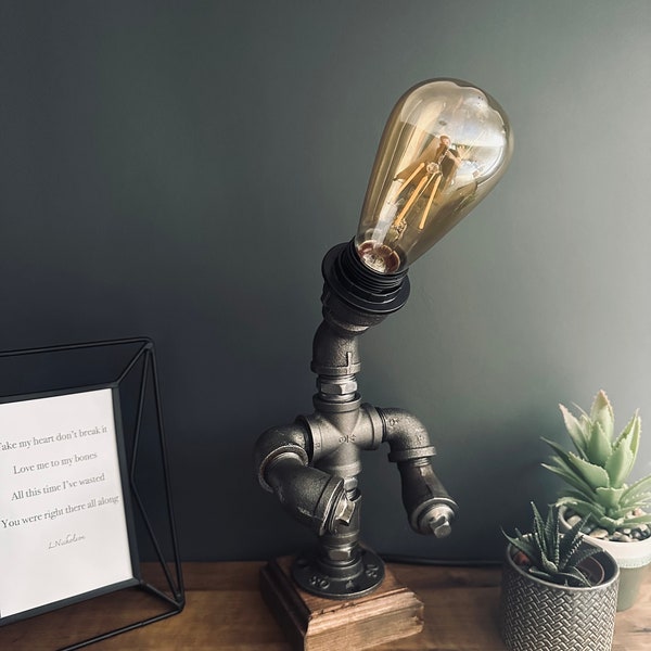 Steam Punk Lamp - Etsy