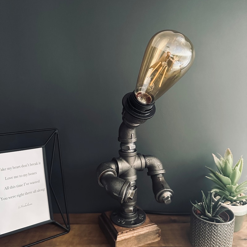 Steam Punk Lamp - Etsy