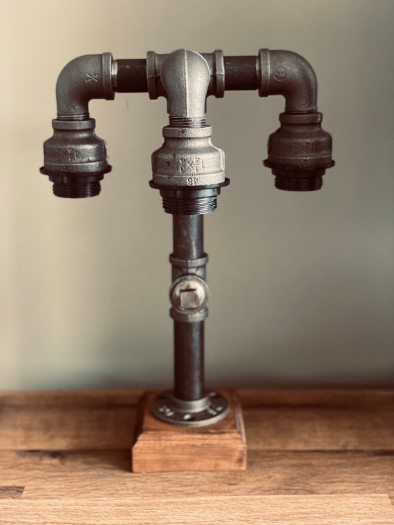 Vintage Industrial Rustic Retro Style Pipe Light Steampunk - Etsy