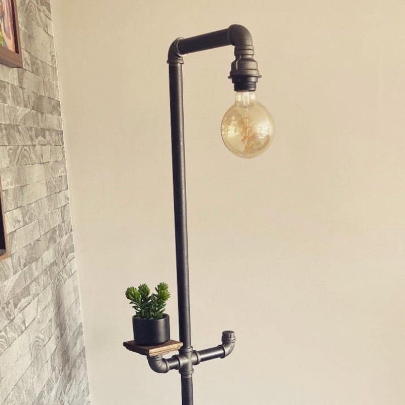 Industrial Floor Lamp Iron - Etsy UK