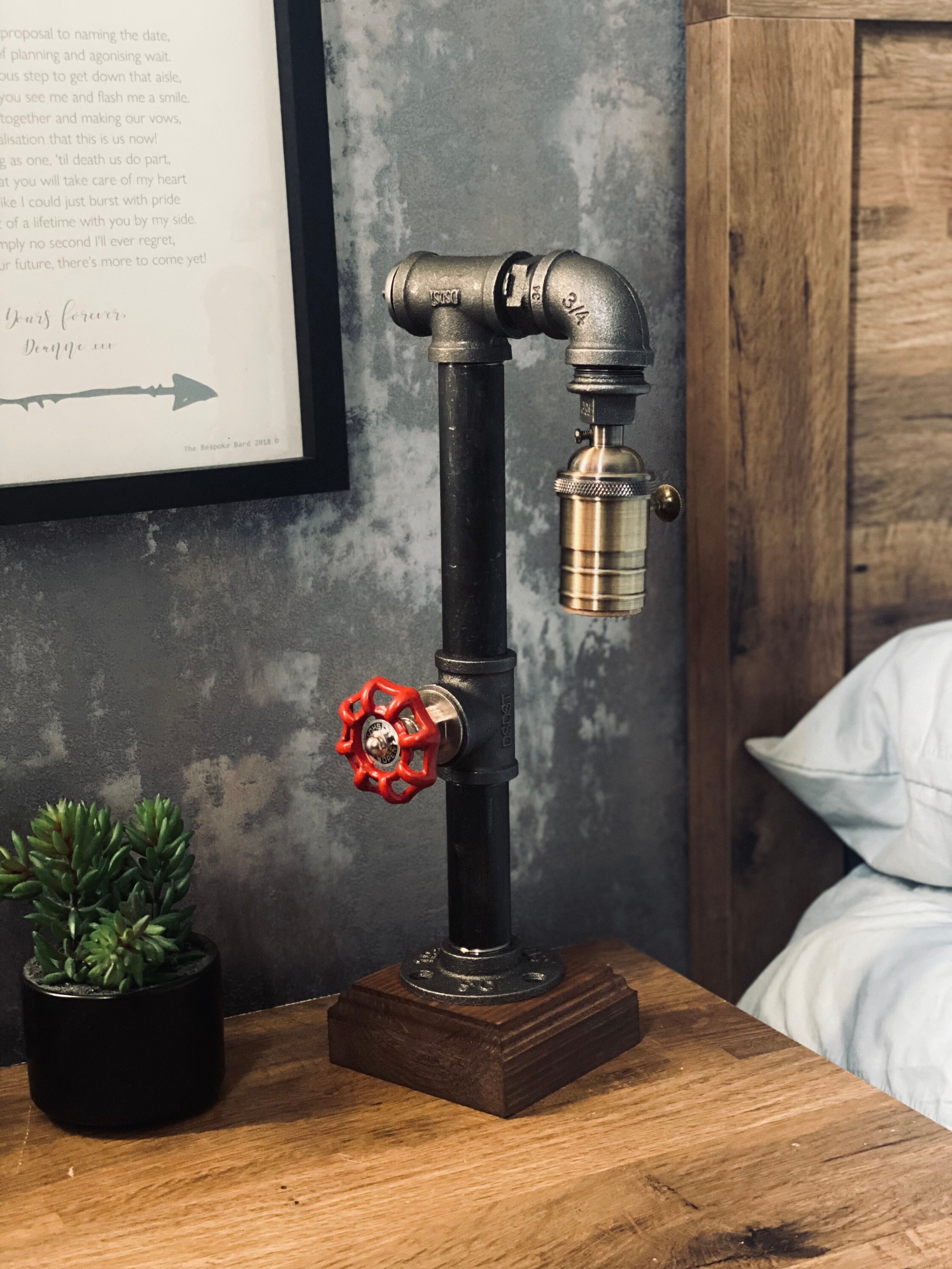 Vintage Industrial Rustic Retro Style Pipe Light Steampunk - Etsy UK