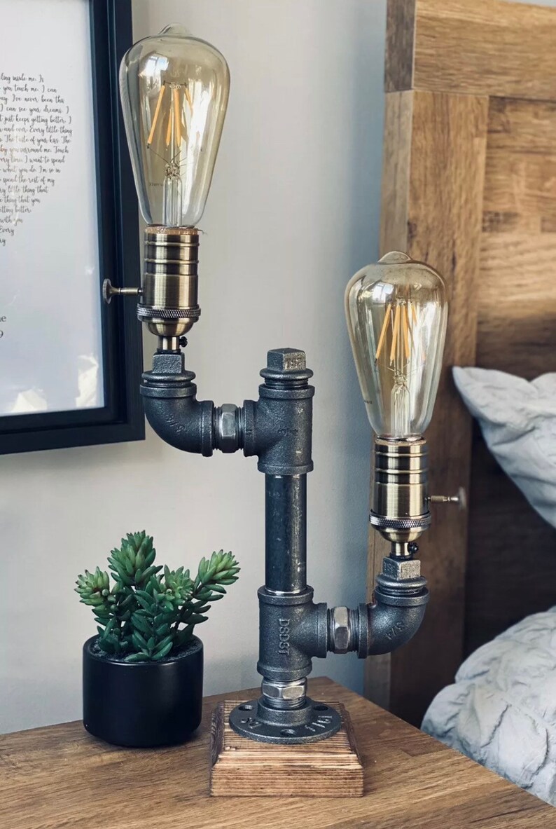 Steam Punk Decor Lamp Steampunk Lighting Desk Light With - Etsy