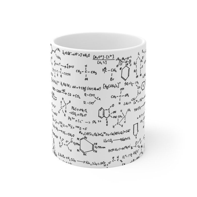 Organic Chemistry Mug Laboratory Mug Gift for Chemist Gift - Etsy