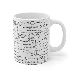 Organic Chemistry Mug, Laboratory Mug, Gift for Chemist, Gift for ...