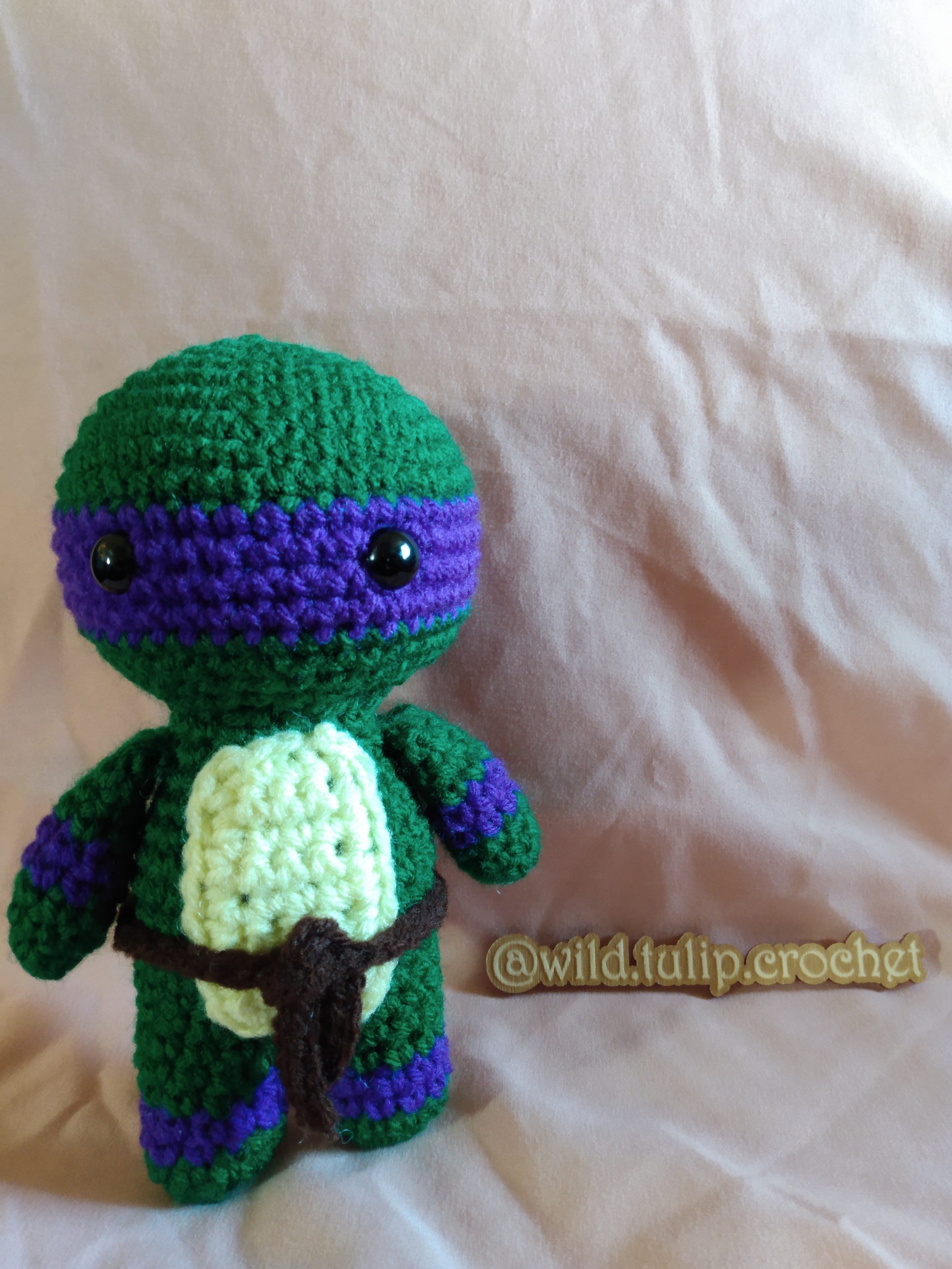 Ninja Turtle PDF Pattern ninja Turtle crochet Pattern crochet Turtle ...