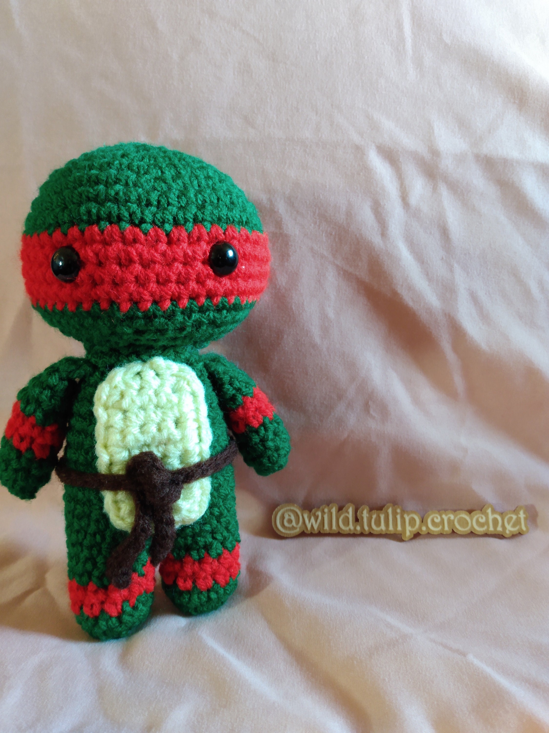 Ninja Turtle PDF Pattern ninja Turtle crochet Pattern crochet Turtle ...