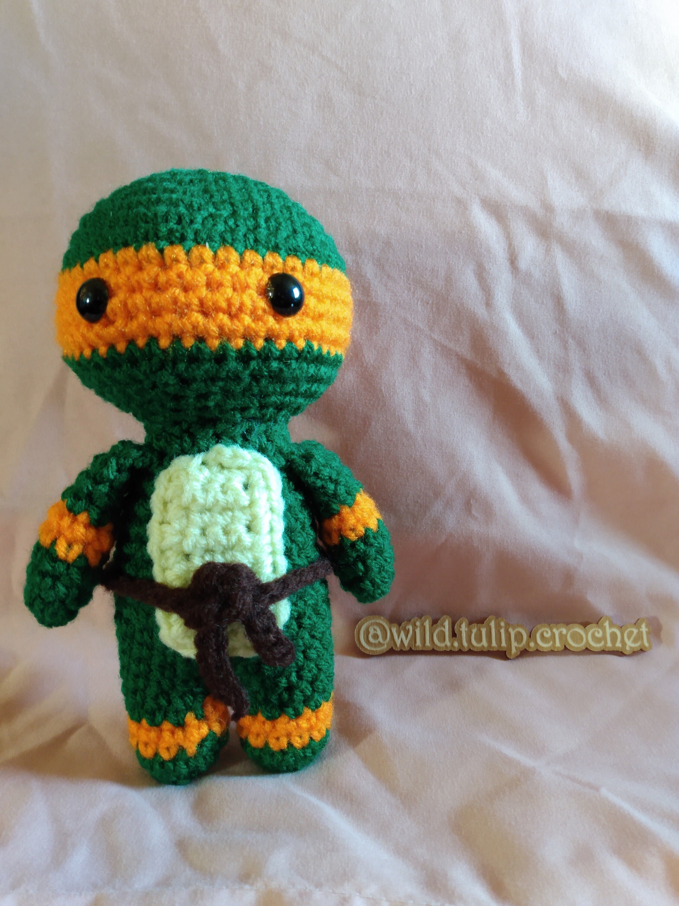 Ninja Turtle PDF Pattern ninja Turtle crochet Pattern crochet Turtle ...