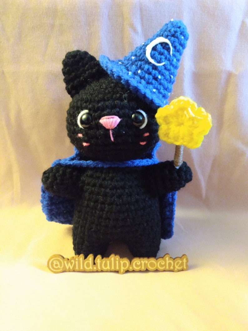 Wizard Kitty Crochet Pattern PDF crochet Patternamigurumi - Etsy