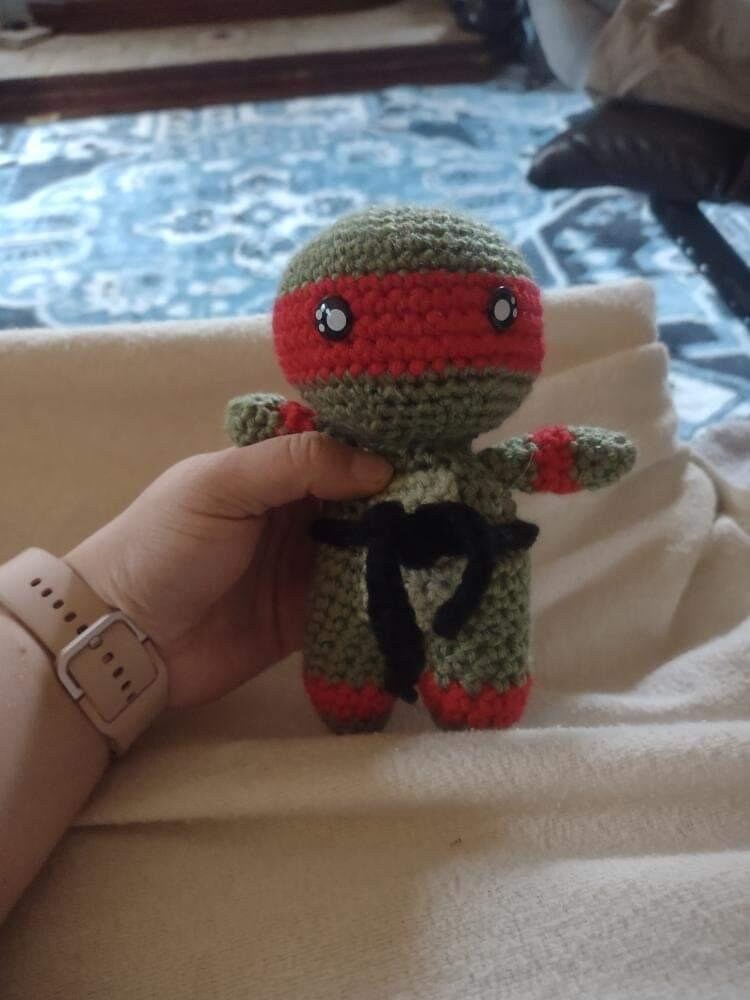 Ninja Turtle PDF Pattern ninja Turtle crochet Pattern crochet Turtle ...