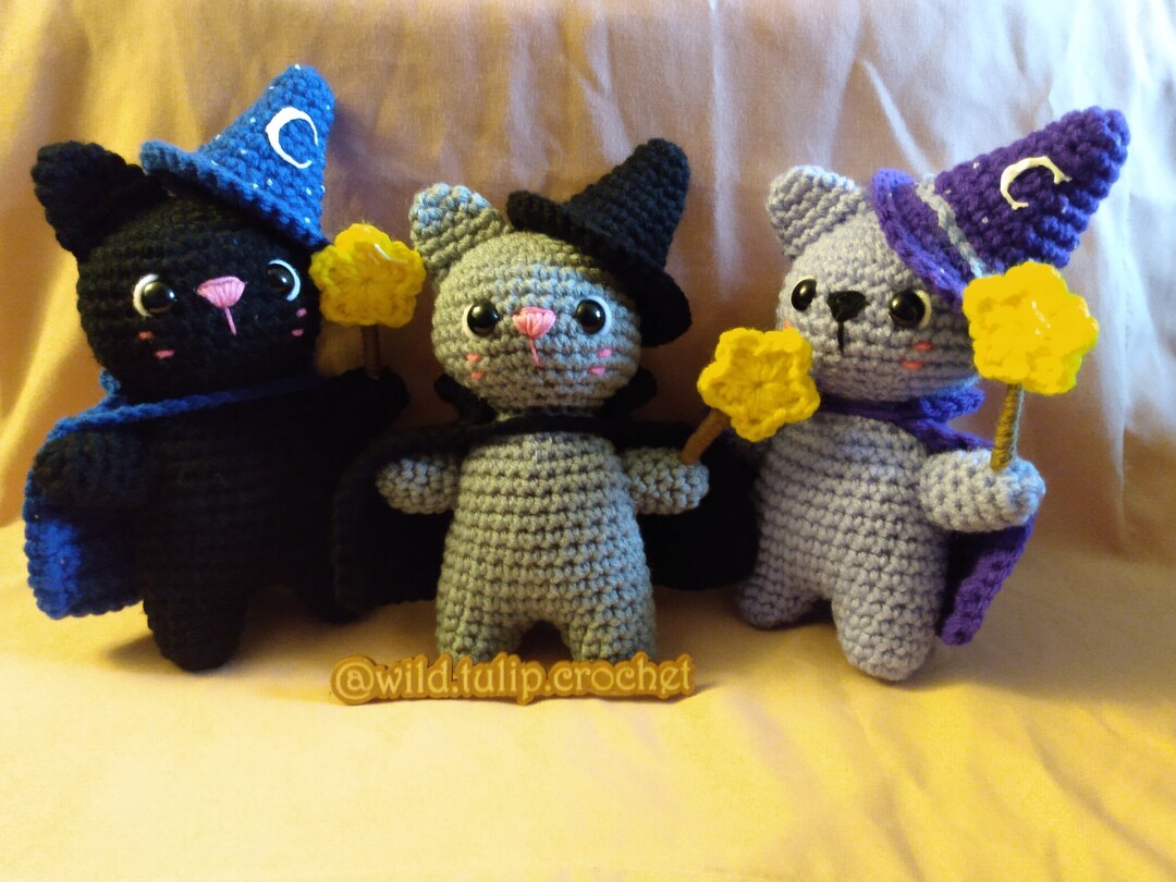 Wizard Kitty Crochet Pattern PDF crochet Patternamigurumi ...
