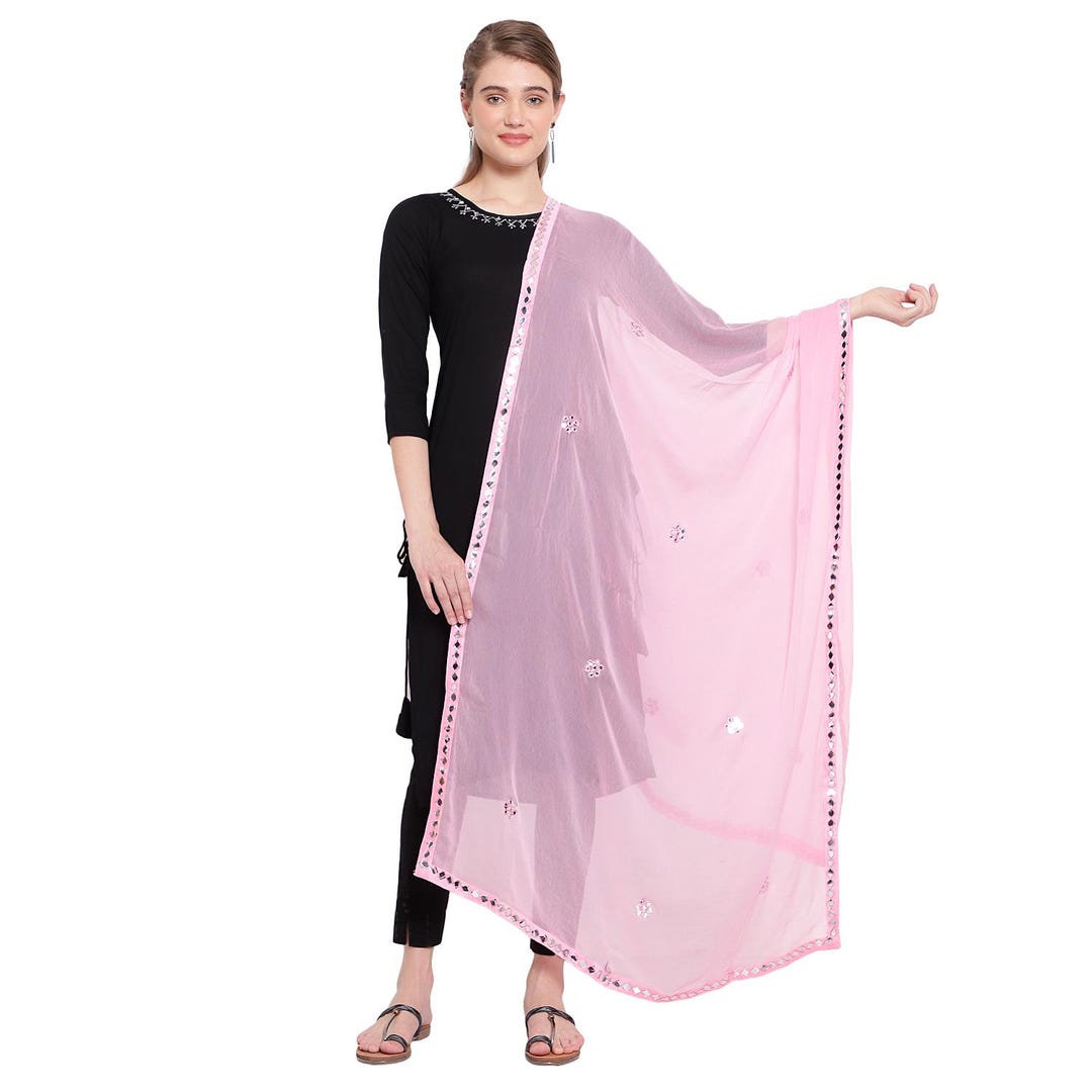 Way2like Women Chiffon Barfi Traditional Wrap Shawl Scarf Hijab for ...