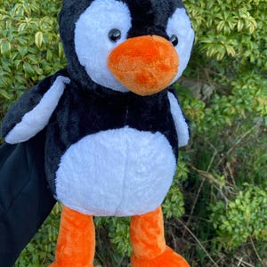Tux the Penguin 16" Weighted Cuddly Plush Toy Autism ADHD Anxiety - Etsy