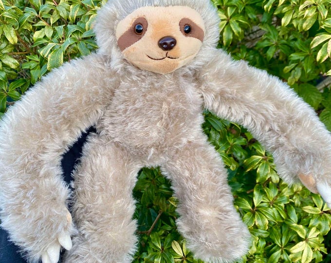 Speedy the Sloth 16” Weighted Cuddly Plush Toy Heat Pad Autism ADHD ...