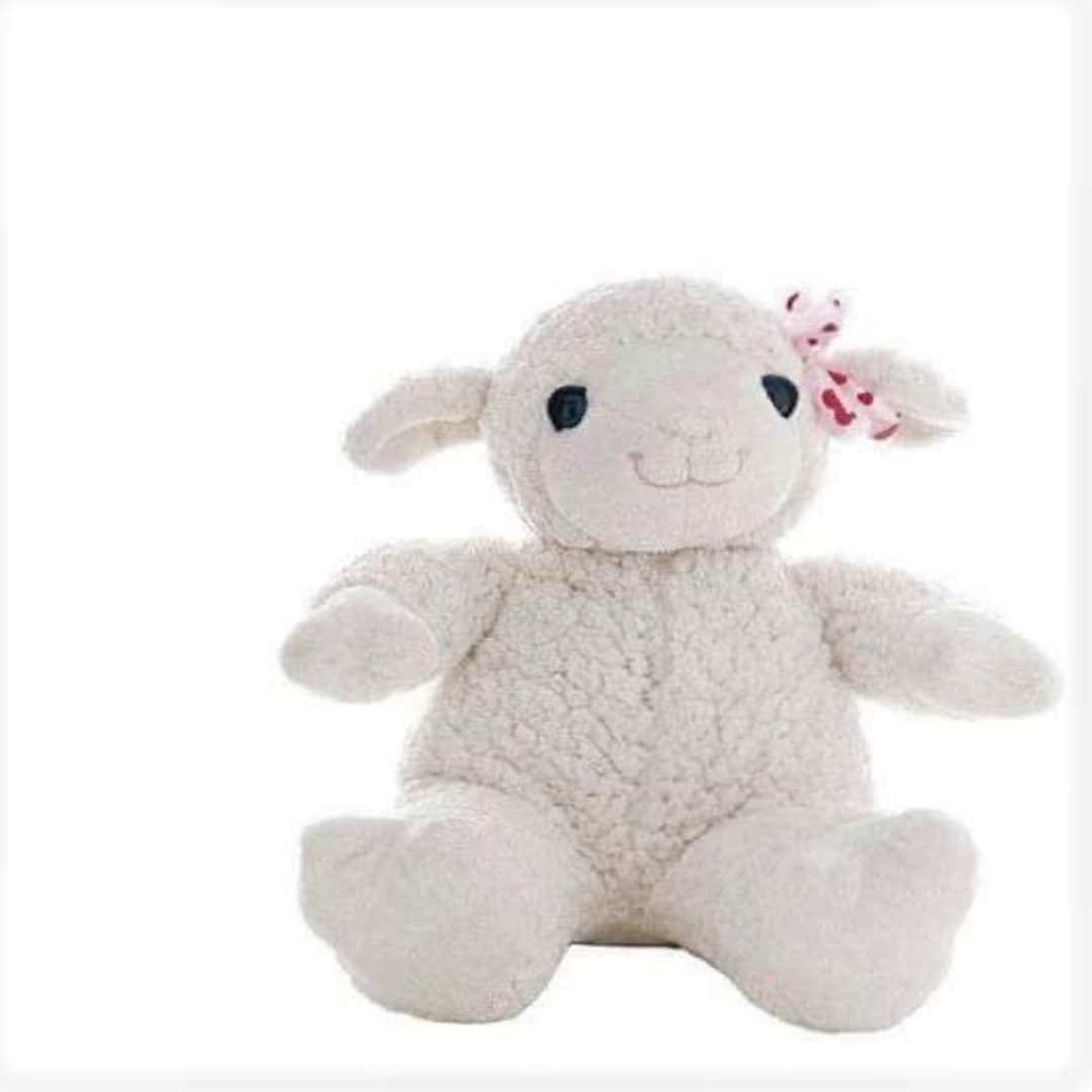 Lambert the Lamb 16 Weighted Cuddly Plush Toy Autism ADHD Anxiety ...