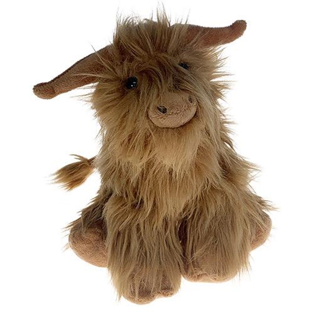 Highland Cow 8" Weighted Cuddly Plush Toy Autism ADHD Anxiety - Etsy
