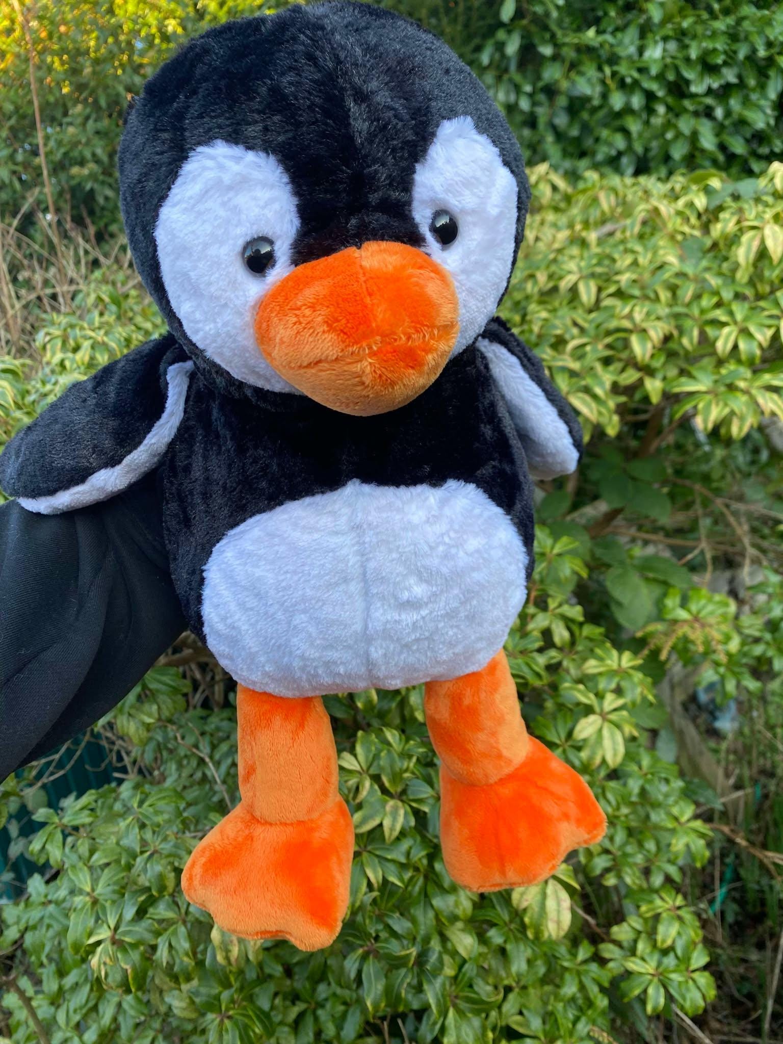 Tux the Penguin 16" Weighted Cuddly Plush Toy Autism ADHD Anxiety - Etsy