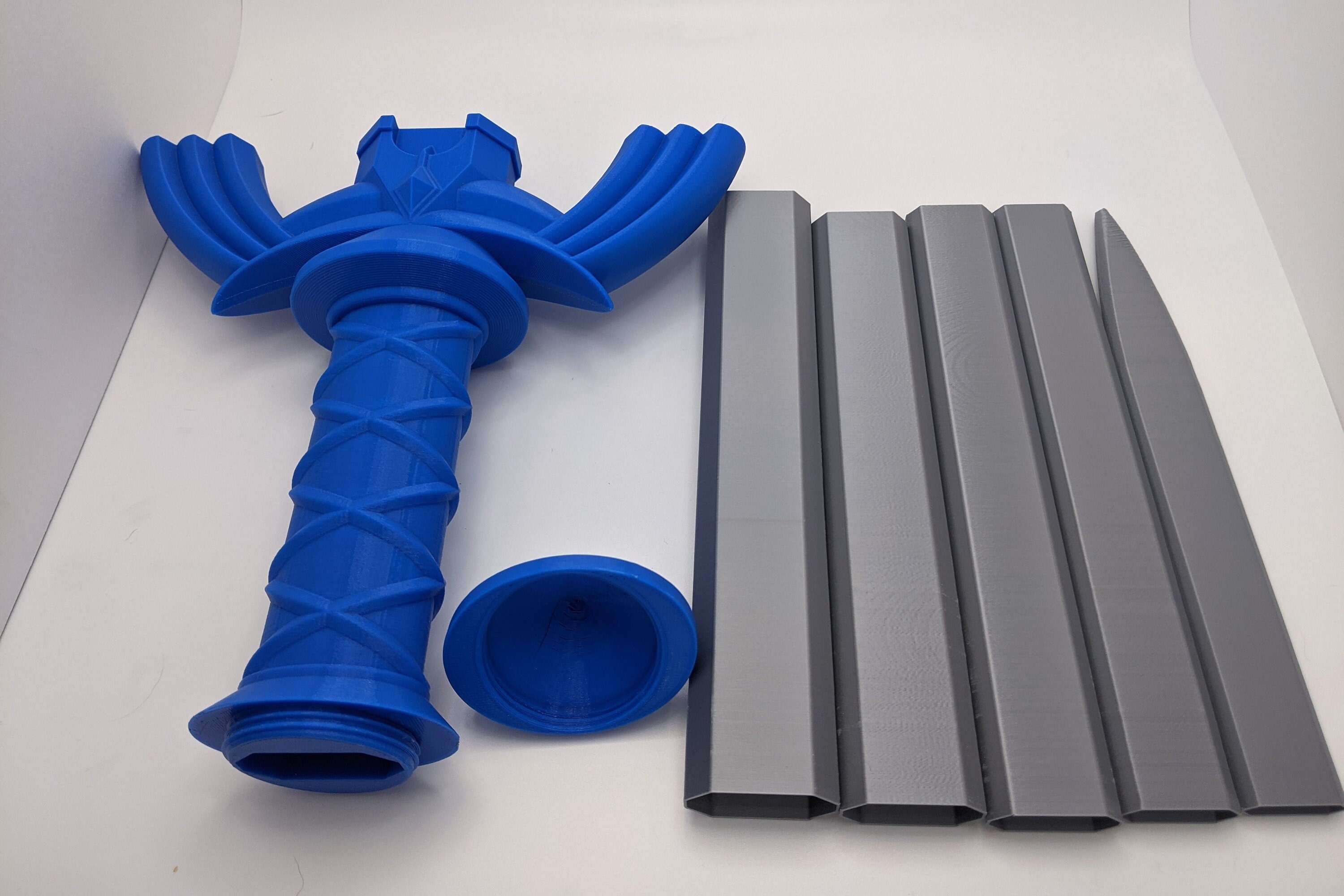 Master Sword 3D Printed Retractable Replica - Etsy