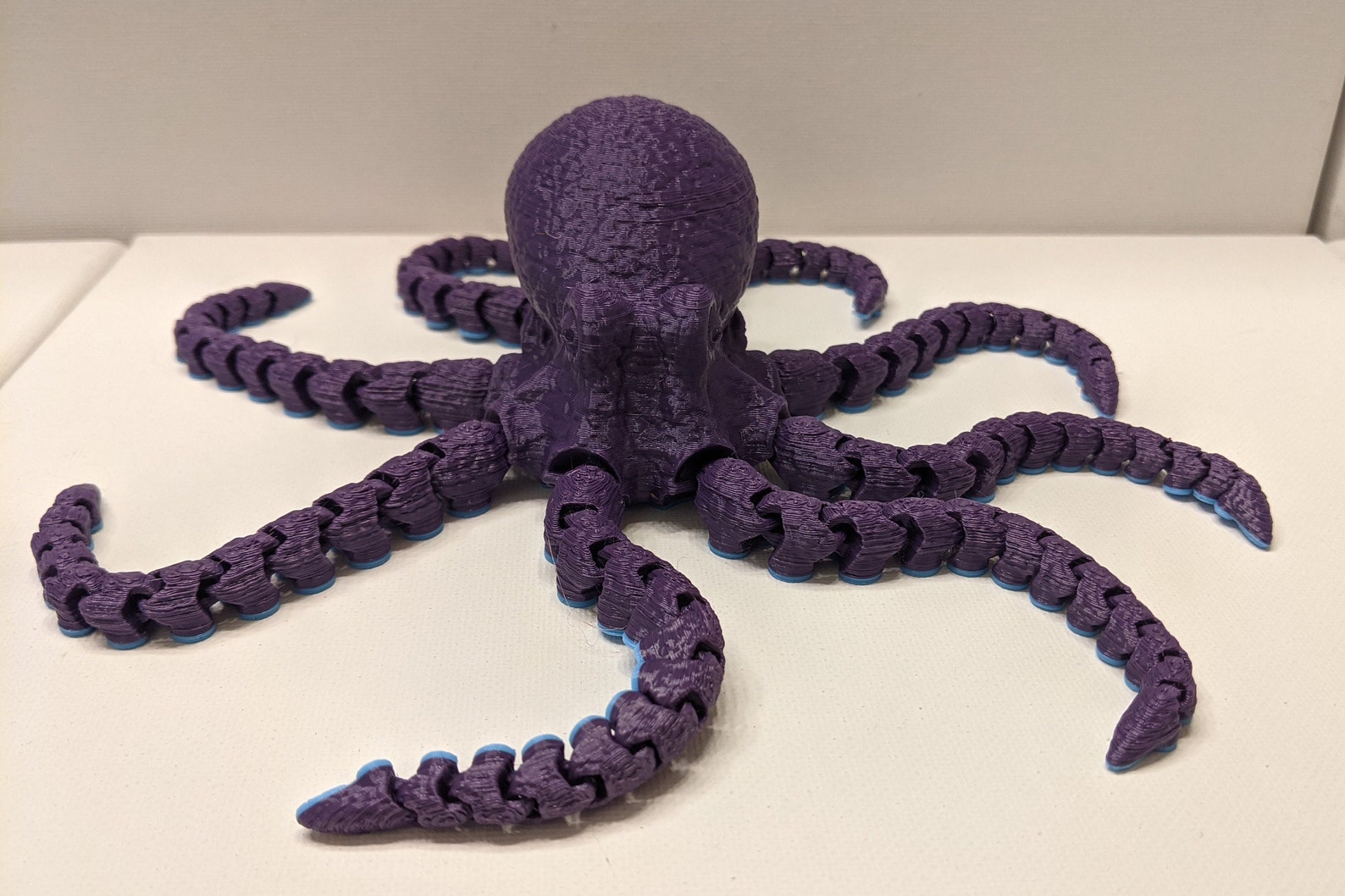 Lifelike Articulated Octopus 3D Printed With Customizable - Etsy