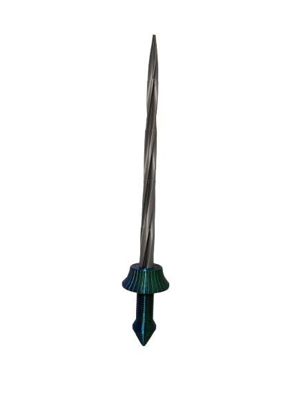 3D Printed Collapsible Drill Sword - Customizable Colors - Etsy