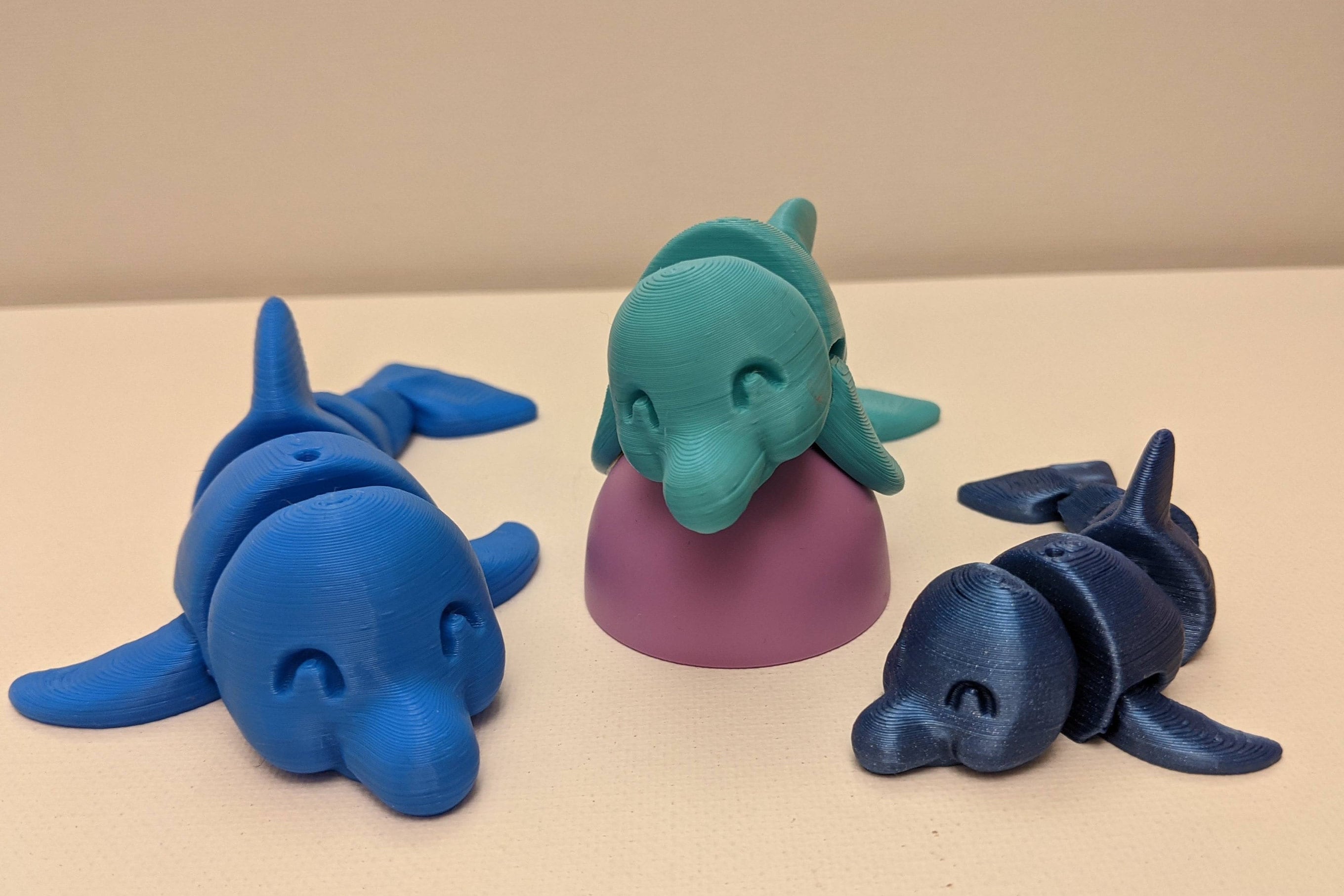 3D Printed Articulated Dolphin - Etsy