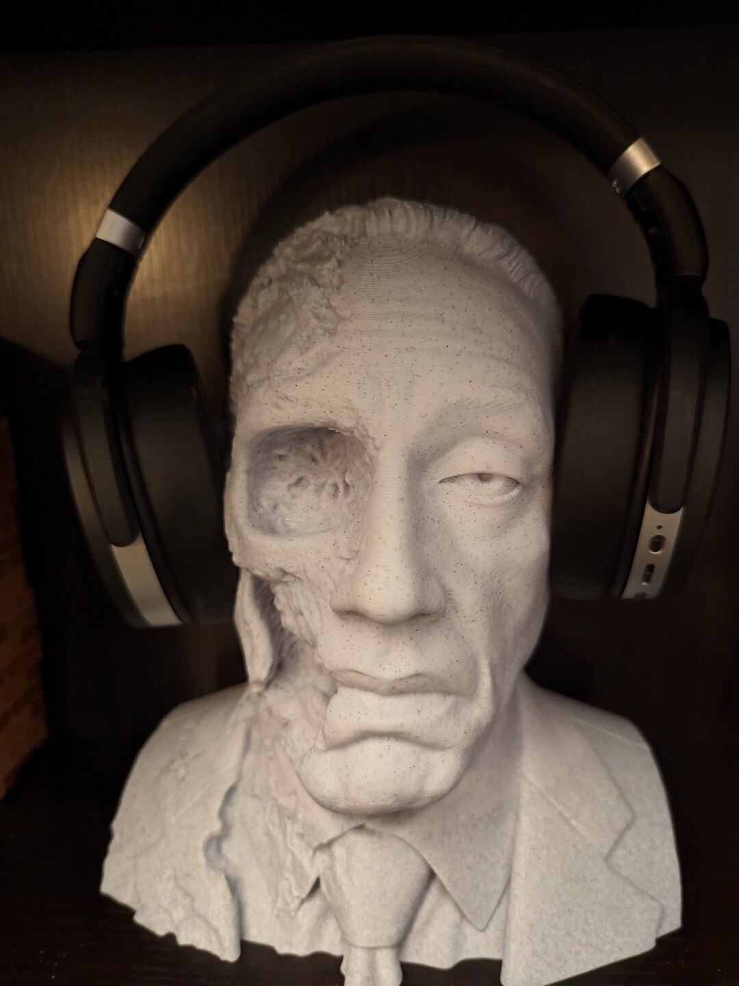 Gustavo gus Fring Faceless 3d Printed Headphone Stand half or Full Bust ...