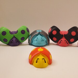 3D Printed Articulated Ladybug - Choose Your Own Colors! - Etsy