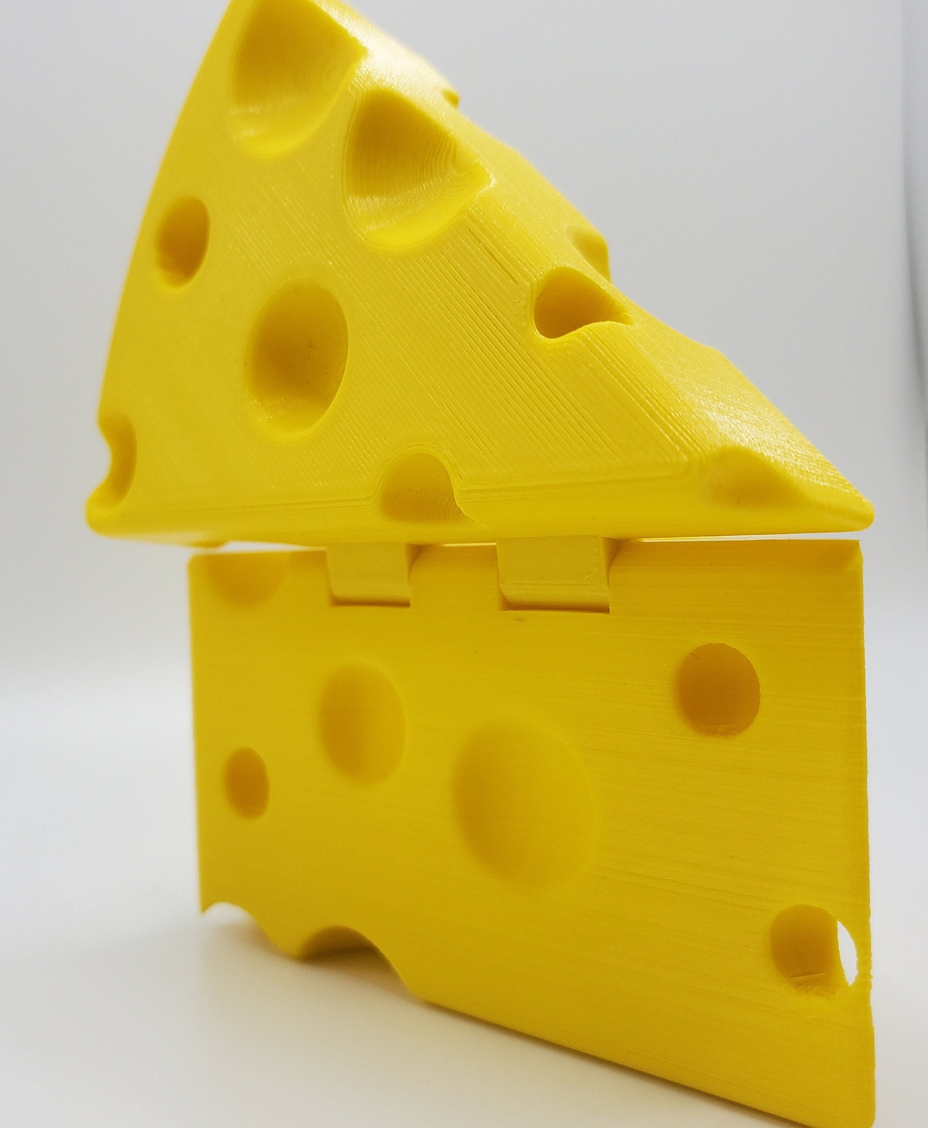 3D Printed Articulated Mouse in Cheese Box - Etsy