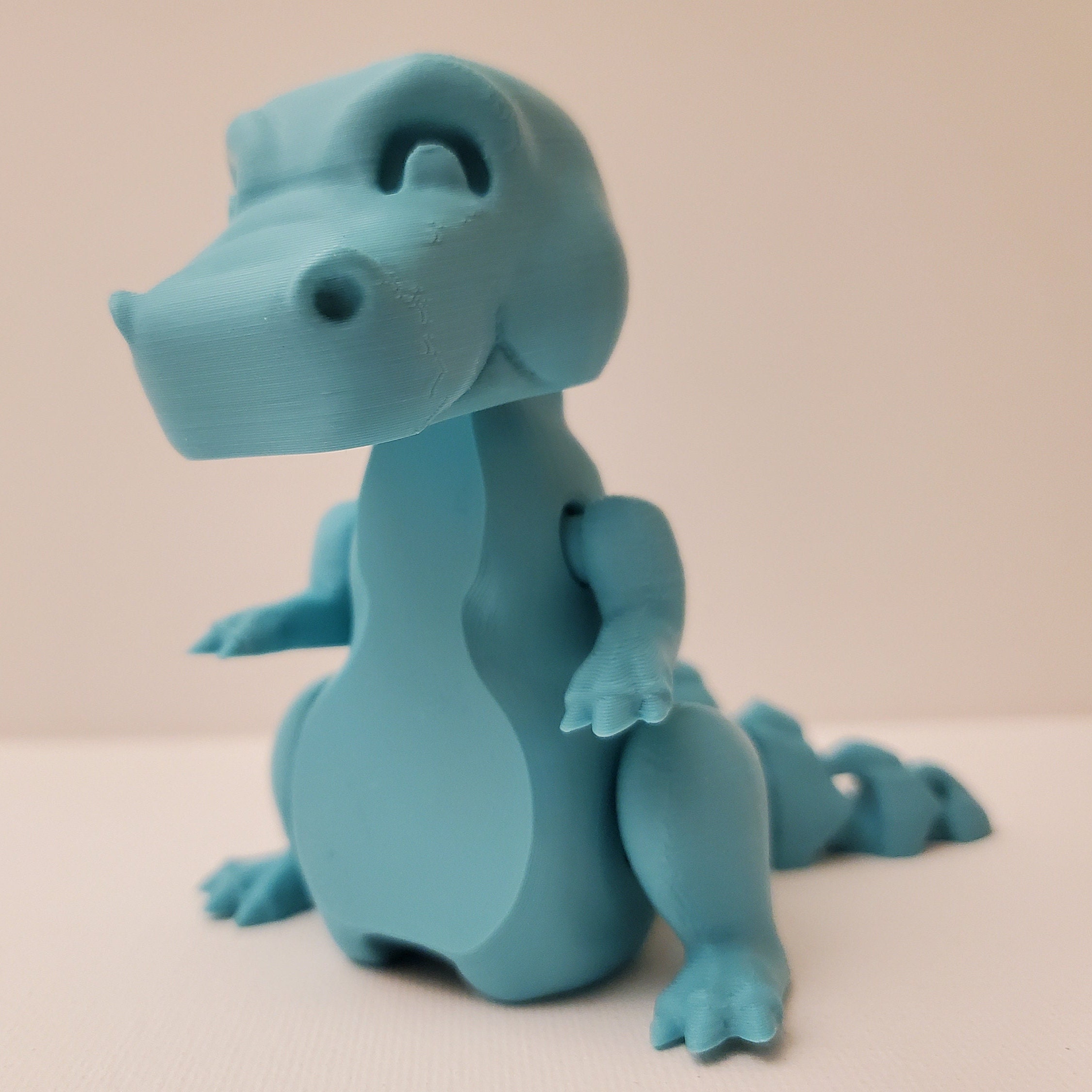 3D Printed Articulated T-rex - Etsy