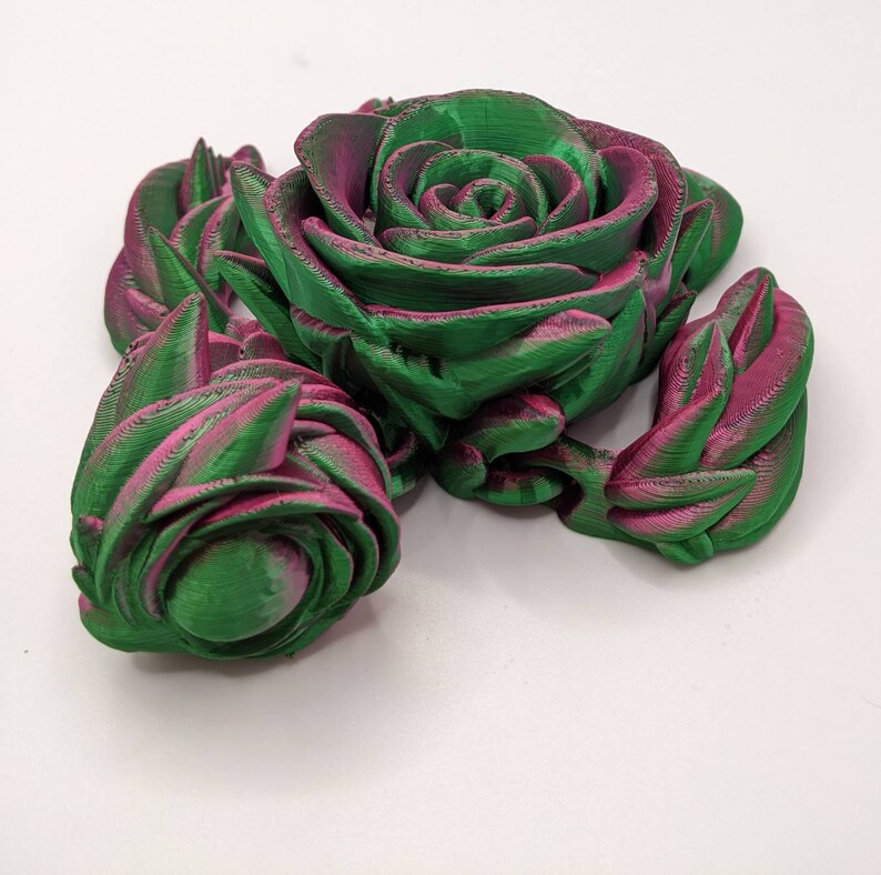 Rose Turtle roseurtle 3D Printed Articulated - Etsy