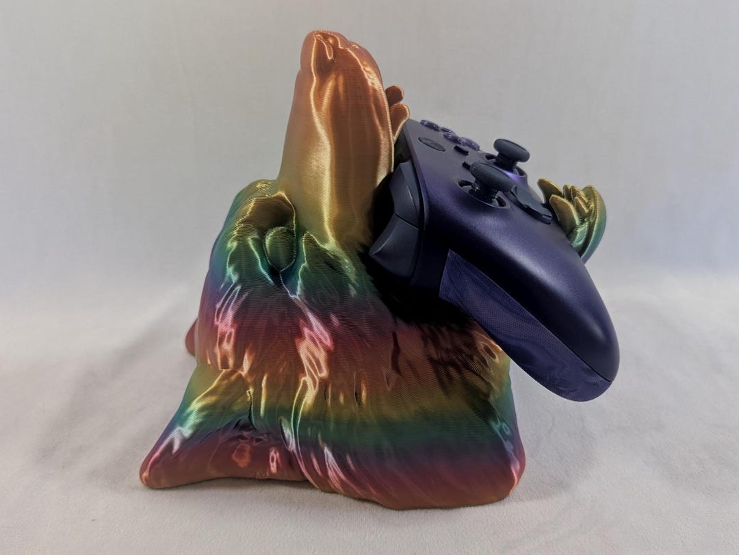3D Printed Wolf Controller Stand - Beautiful, Functional, Customizable ...