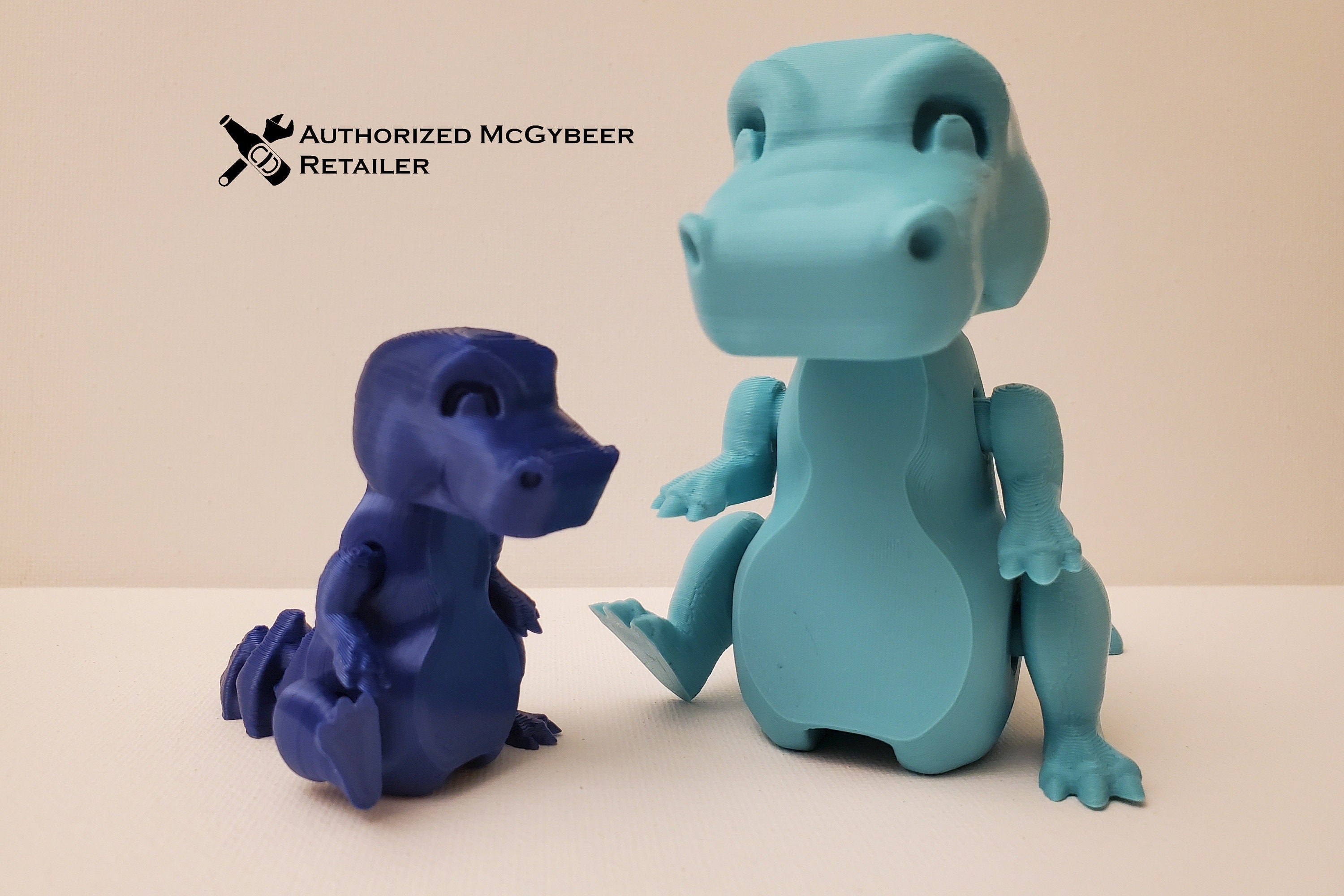 3D Printed Articulated T-rex - Etsy