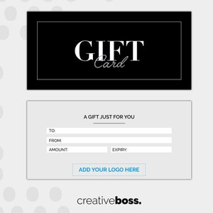 Printable Gift Voucher / Downloadable Custom Gift Certificate Template ...