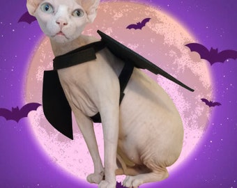 Cat Bat Wings for Halloween Costume for Cat Dress up Cat Dracula Wings ...