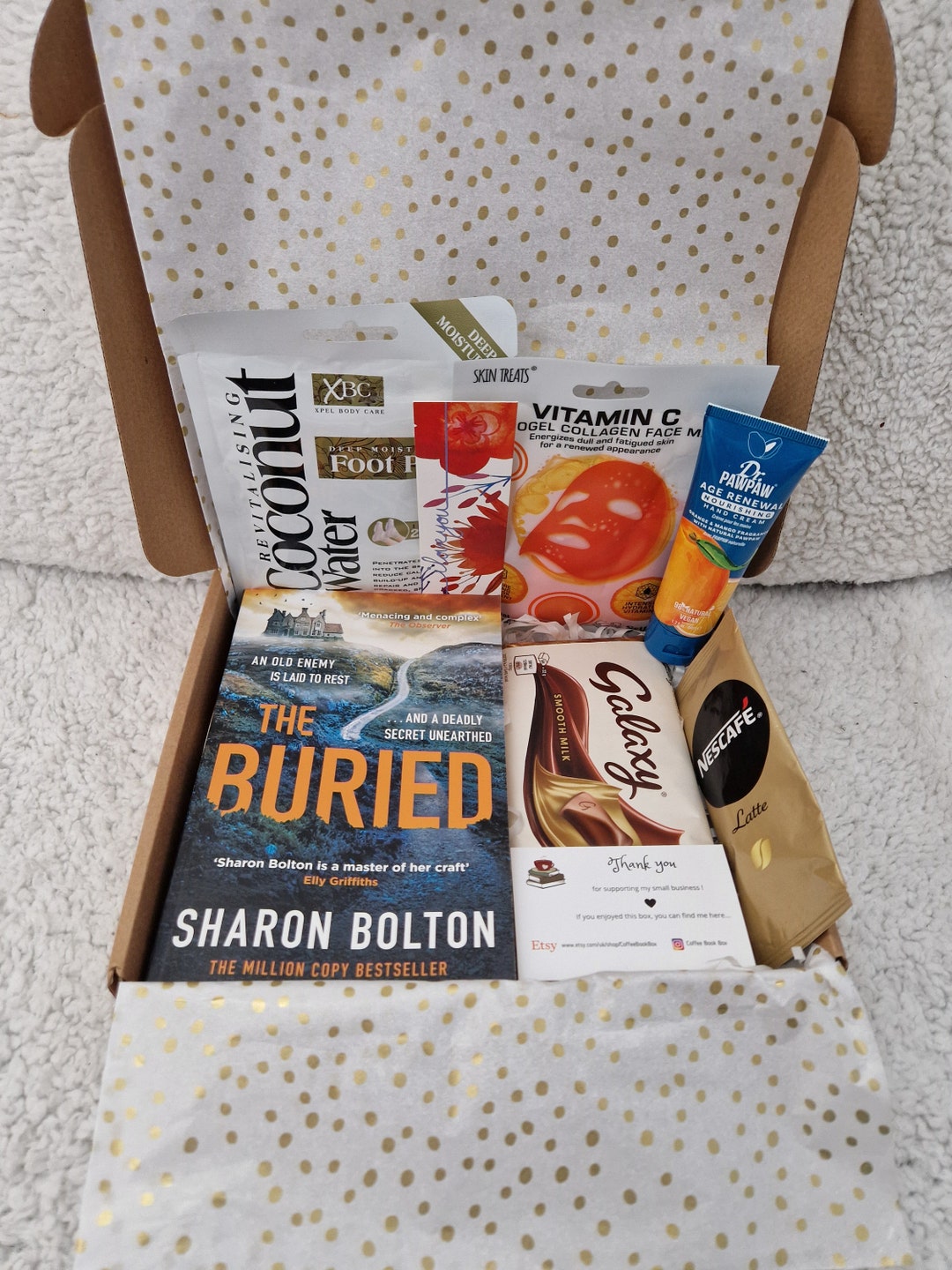 Birthday Get Well Soon Retirement Book Hamper Female Gift for Her ...