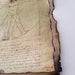Vitruvian Man Handmade Scrolls by Leonardo Da Vinci. Wall Home Decor ...