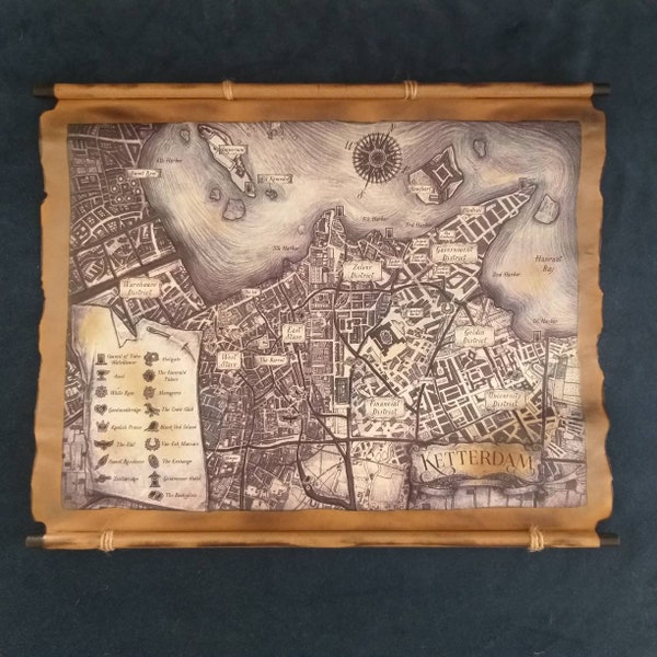 Six of Crow Map - Etsy