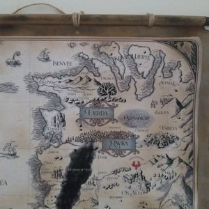 World of Grisha Map, the Grishaverse Map, Map of Ravka, Fantasy Map ...