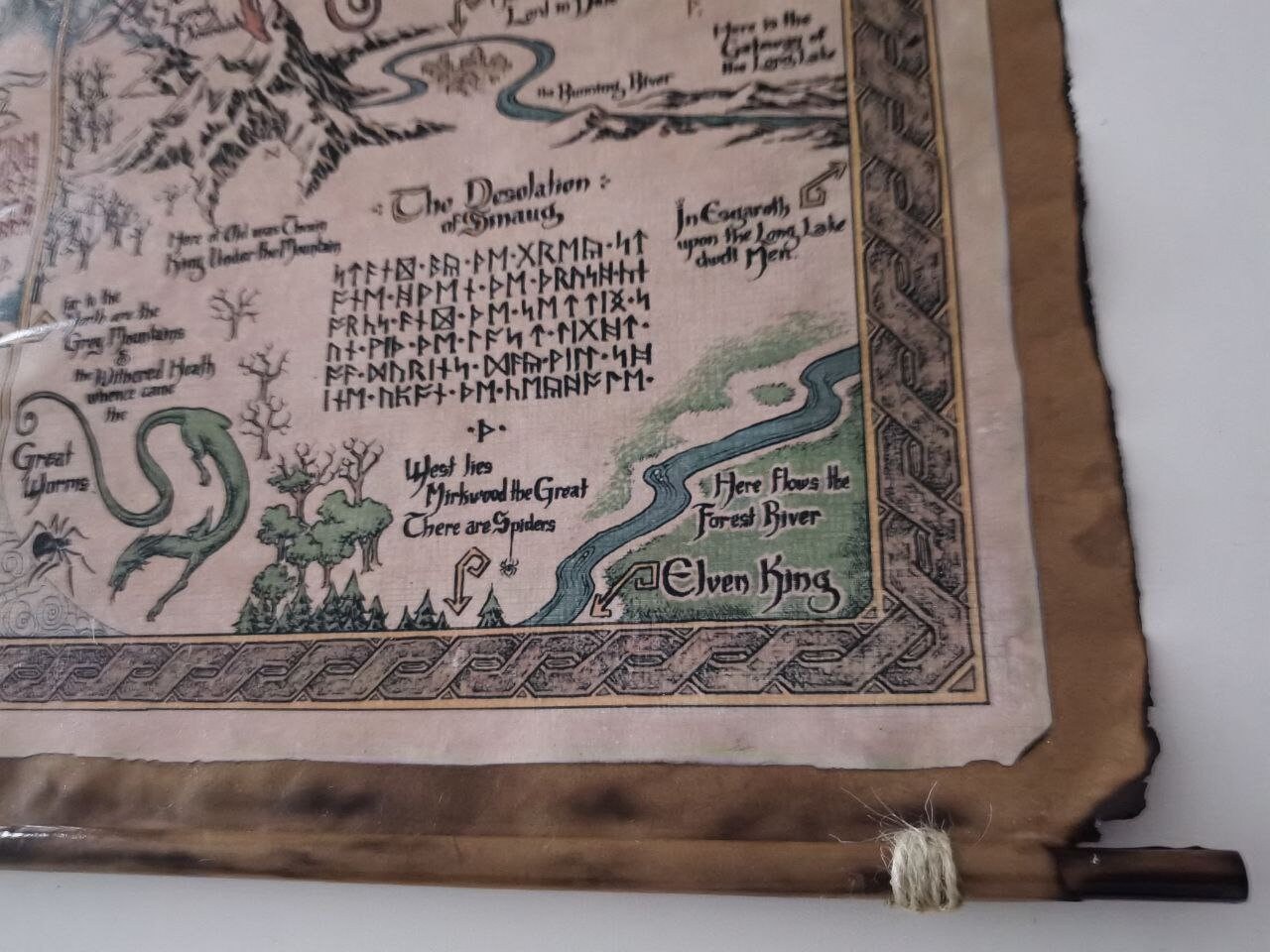 The Medieval in Middle Earth: Thror's Map Handmade Scrolls - Etsy Canada
