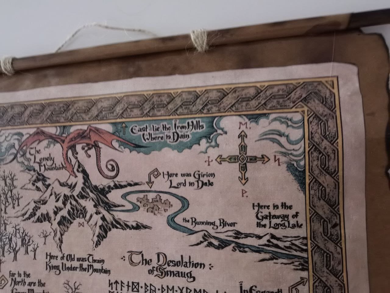 The Medieval in Middle Earth: Thror's Map Handmade Scrolls - Etsy Canada