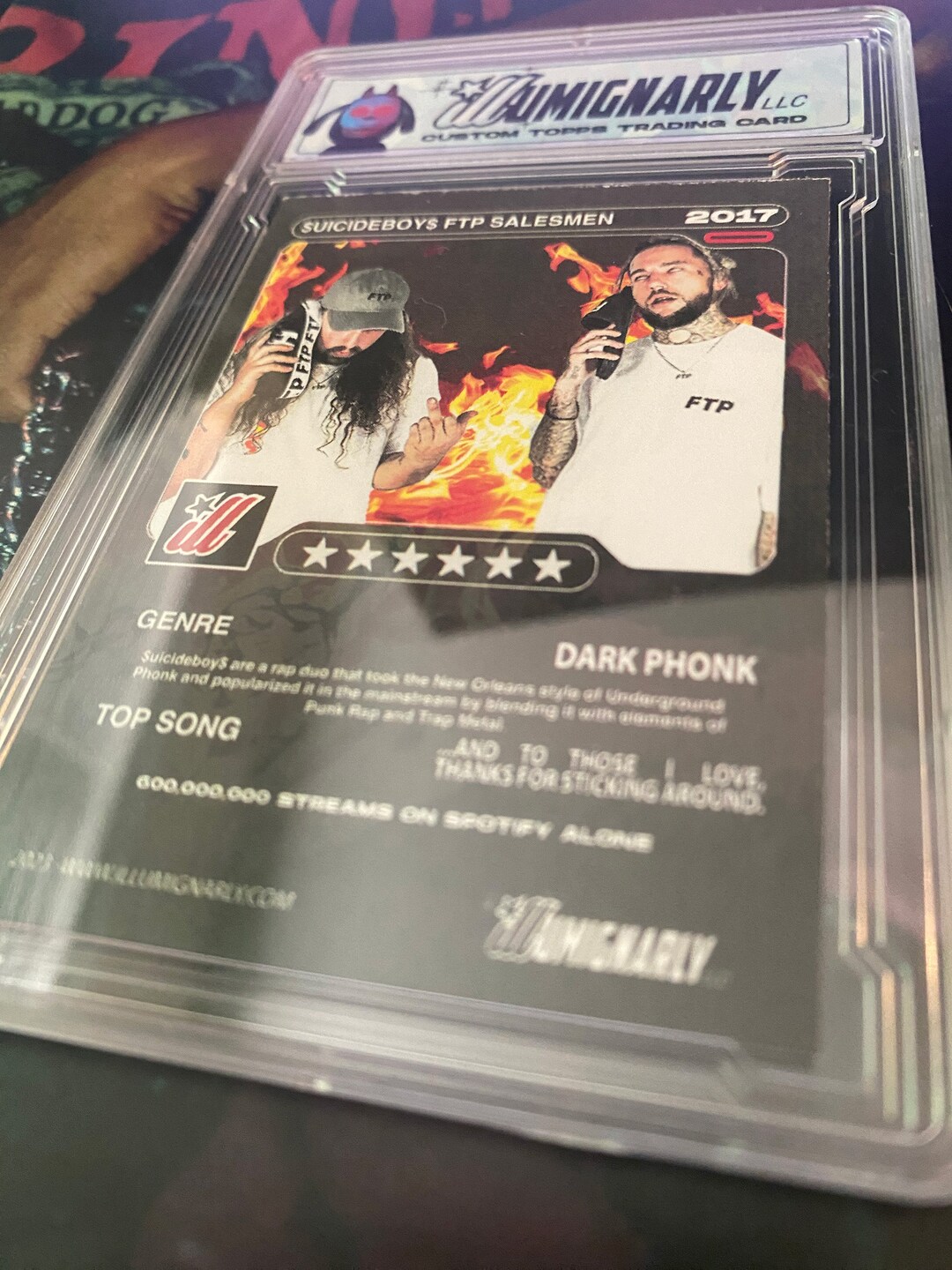 Suicideboys: Underground Music Trading Card Phonk Dark Trap - Etsy