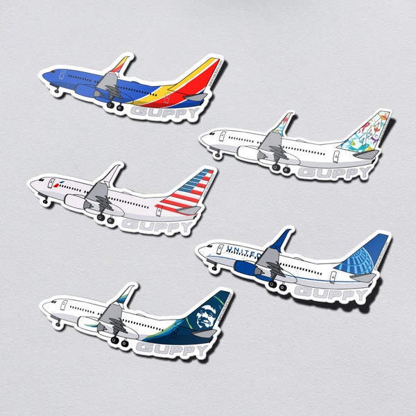 Boeing 737 Sticker - Etsy