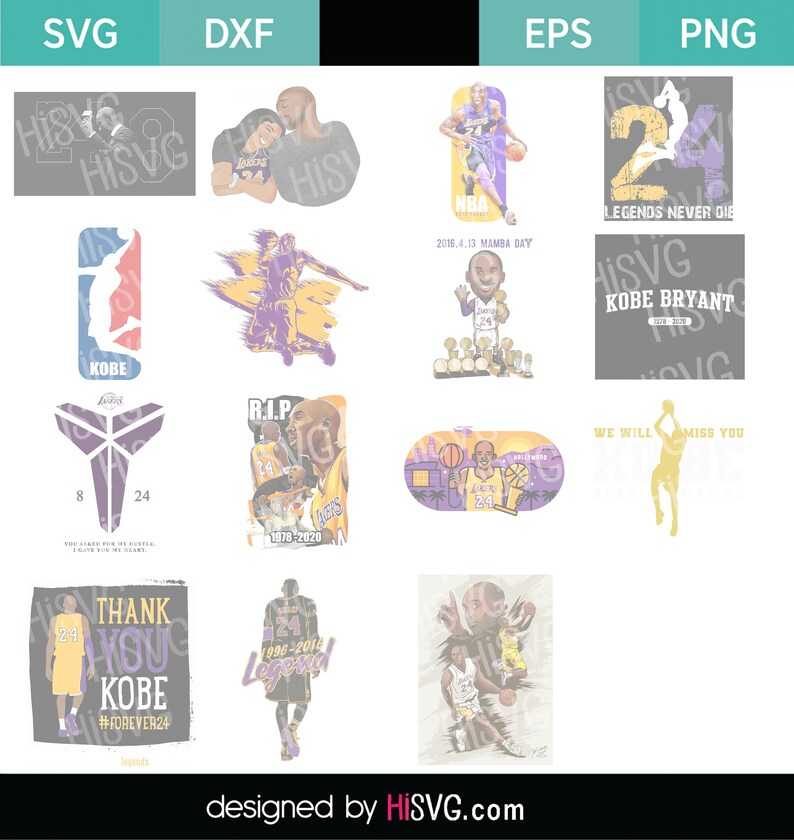 Postwall Mamba Mentality SVG Bundle Svg ALL Files Bundle - Etsy