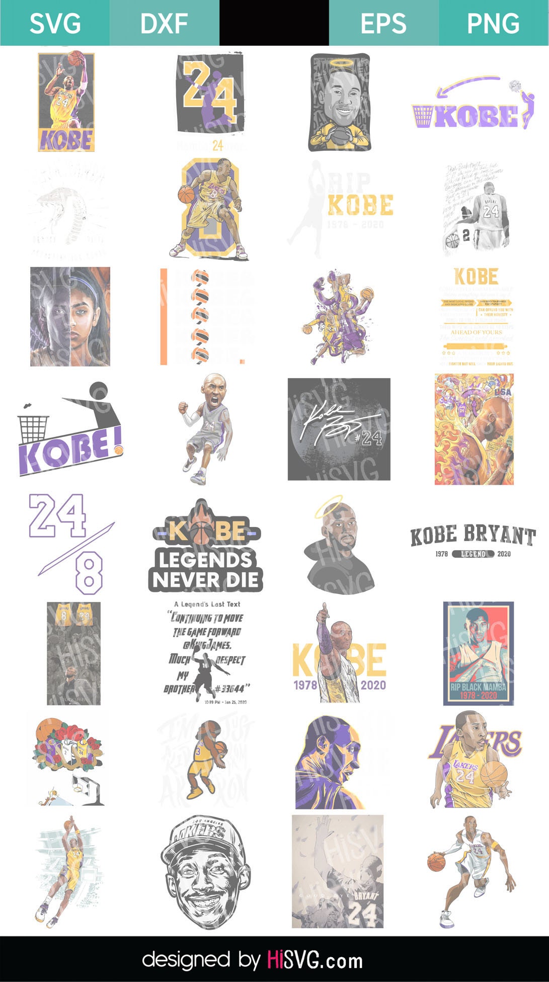 Postwall Mamba Mentality, SVG Bundle Svg ALL Files Bundle Dxf Svg Ai ...