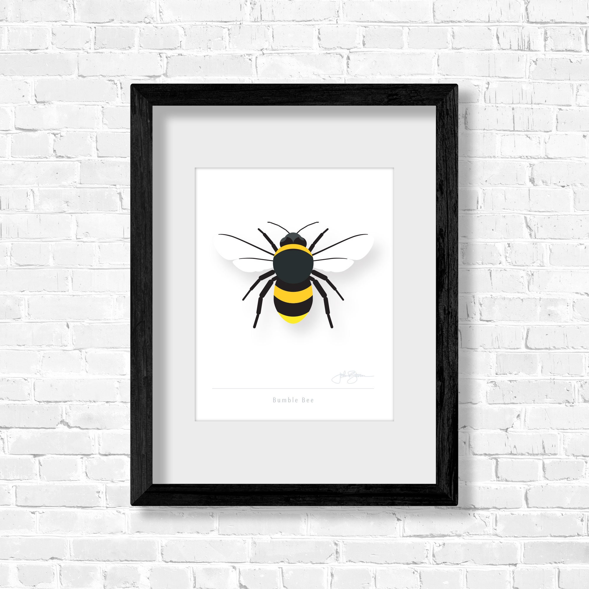 Bumble Bee Fine Art Print - Etsy