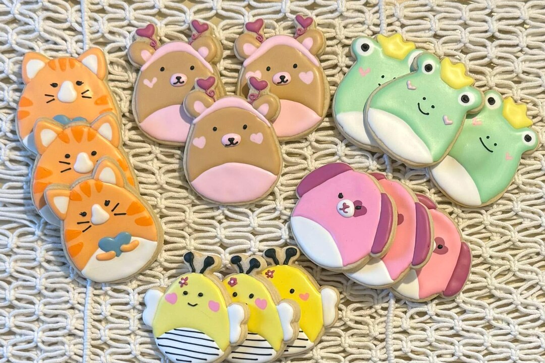 Squishmallow Cookies Decorated - Etsy