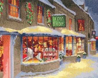 Toy Shop Cross Stitch - Etsy