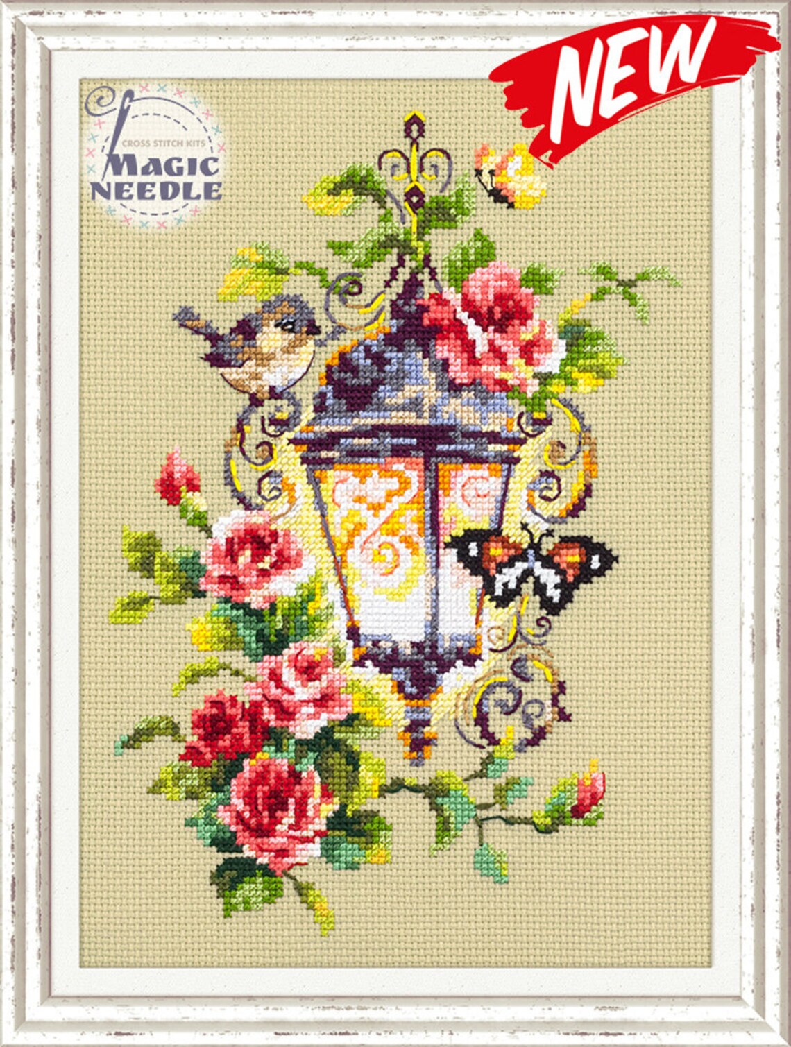 Counted Cross Stitch Kit Magic Needle Light of Inspiration - Etsy