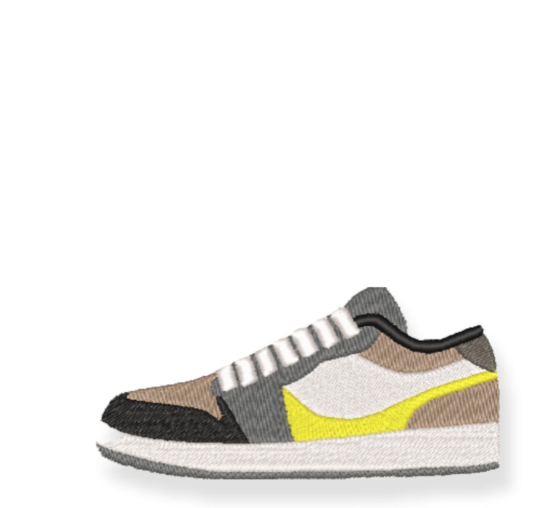 Instant Download Trainer Sneaker Shoe Embroidery File Instant Download ...