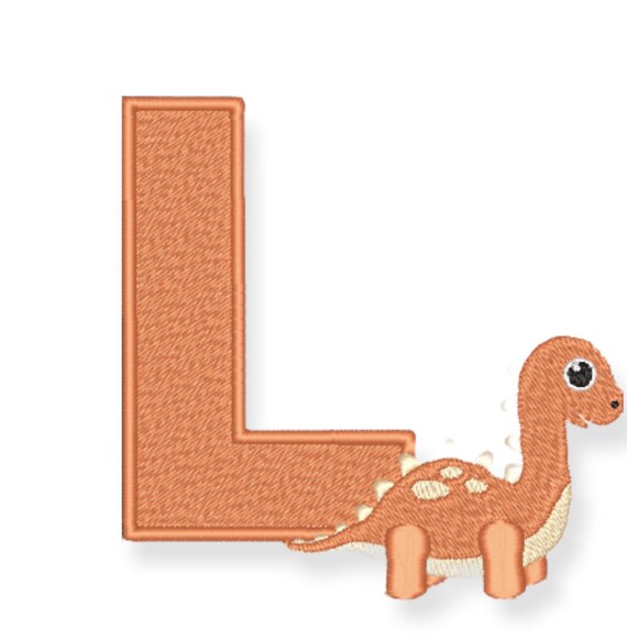 Orange Letter L